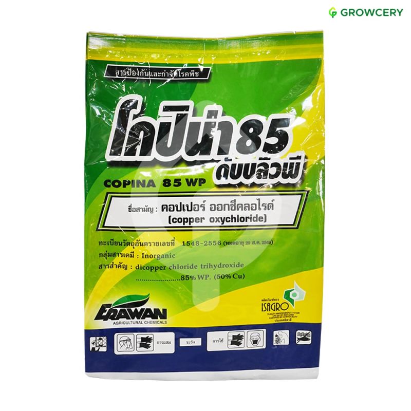GROWCERY โคปิน่า85 ดับบลิวพี คอปเปอร์ ออกซีคลอไรด์ ขนาด 1 กก.